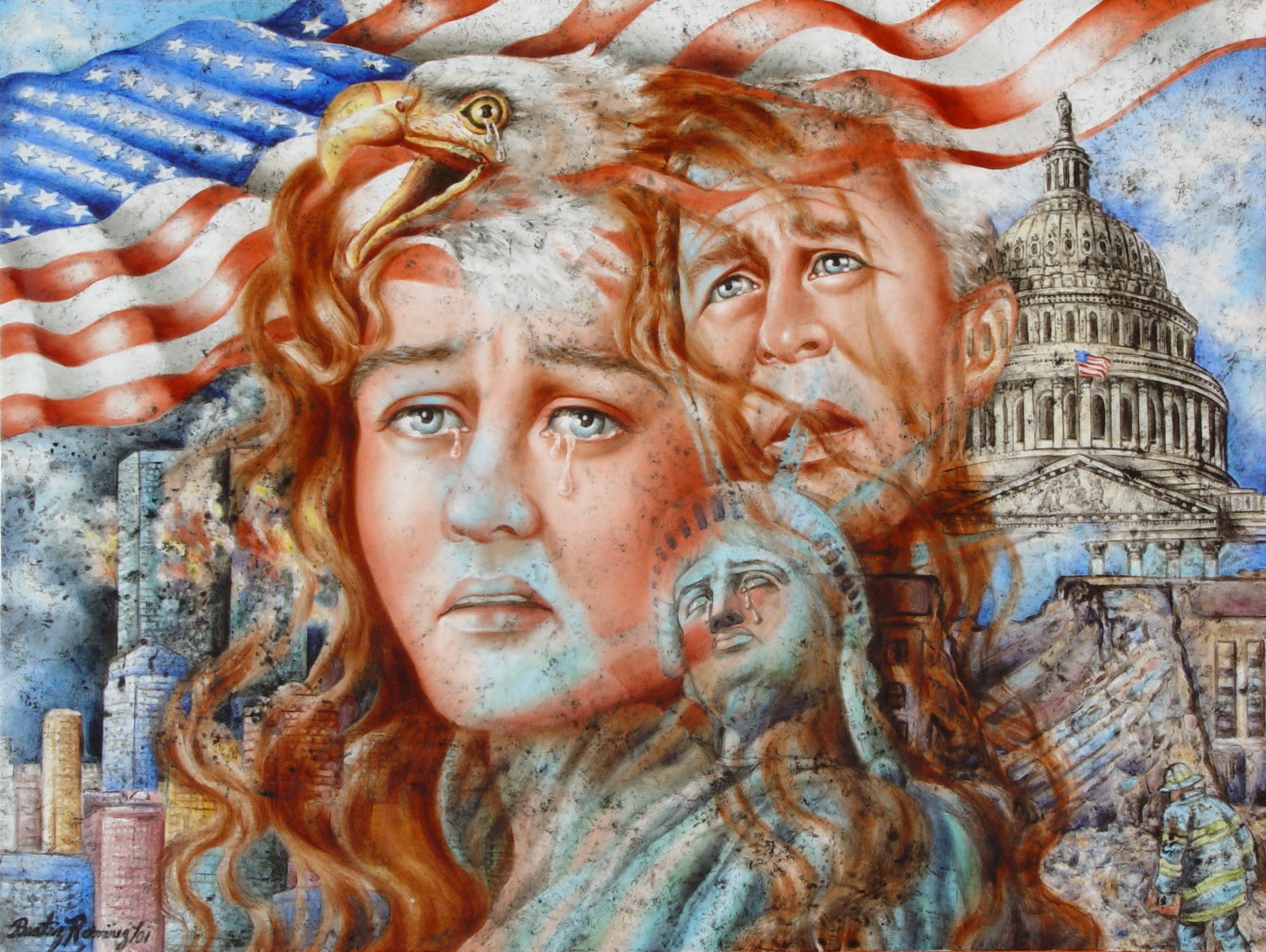 Crying for America | National September 11 Memorial & Museum